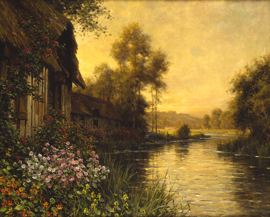 "Summer Evening, Beaumont" Louis Aston Knight (1873 - 1948)